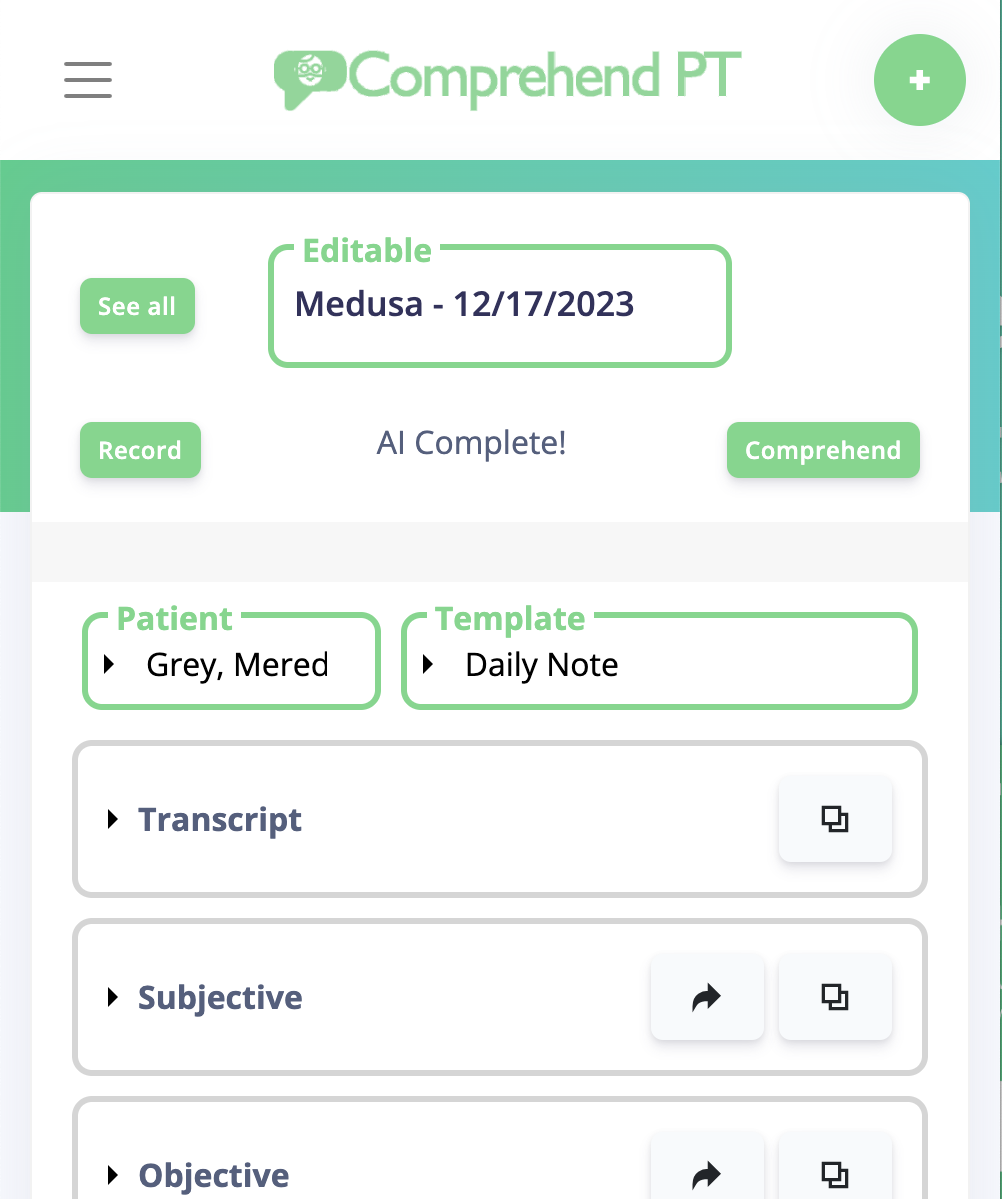 Home - Comprehend Health